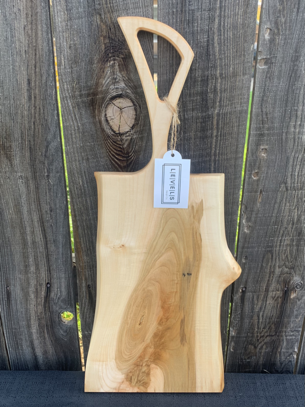 Live Edge Spalted Maple Charcuterie Board | Levels Design Co.